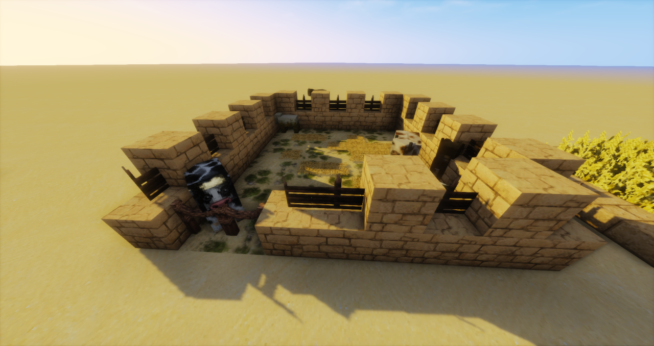 Middle Eastern Farm Minecraft Map