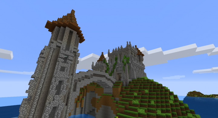 Another Castle. Minecraft Map