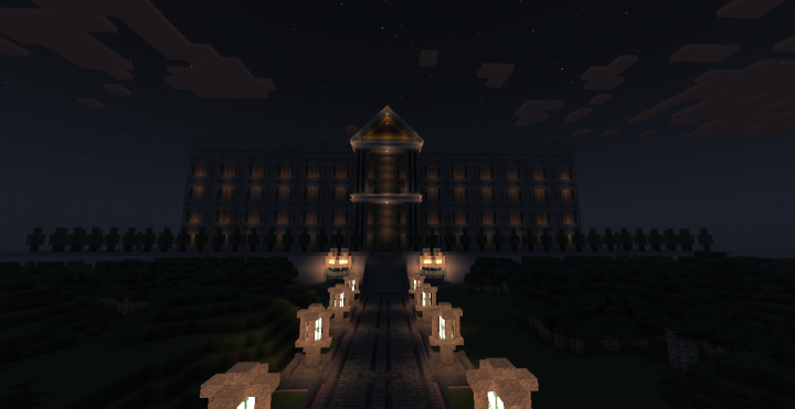 The Manor of Old Minecraft Map