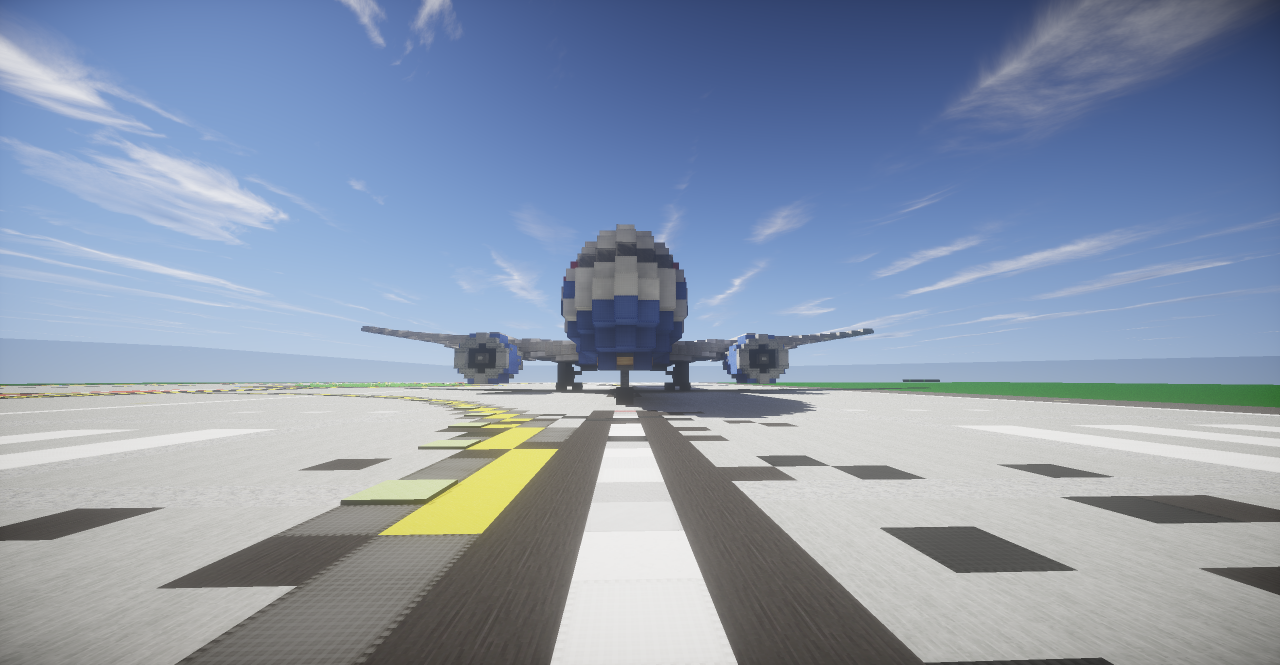 Boeing 787-8 [1.5:1 scale] Minecraft Map