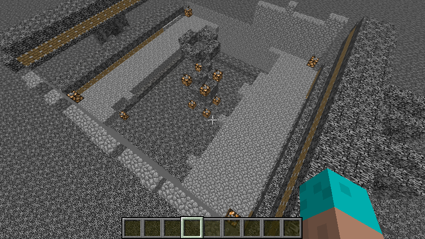 Self repairing/building house Minecraft Map