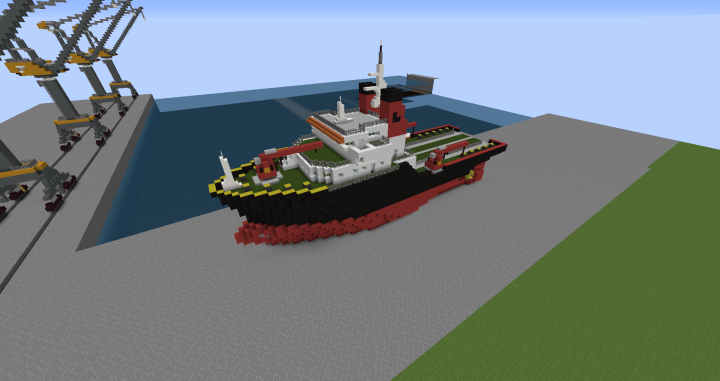 offshore vessel (custom) Minecraft Map