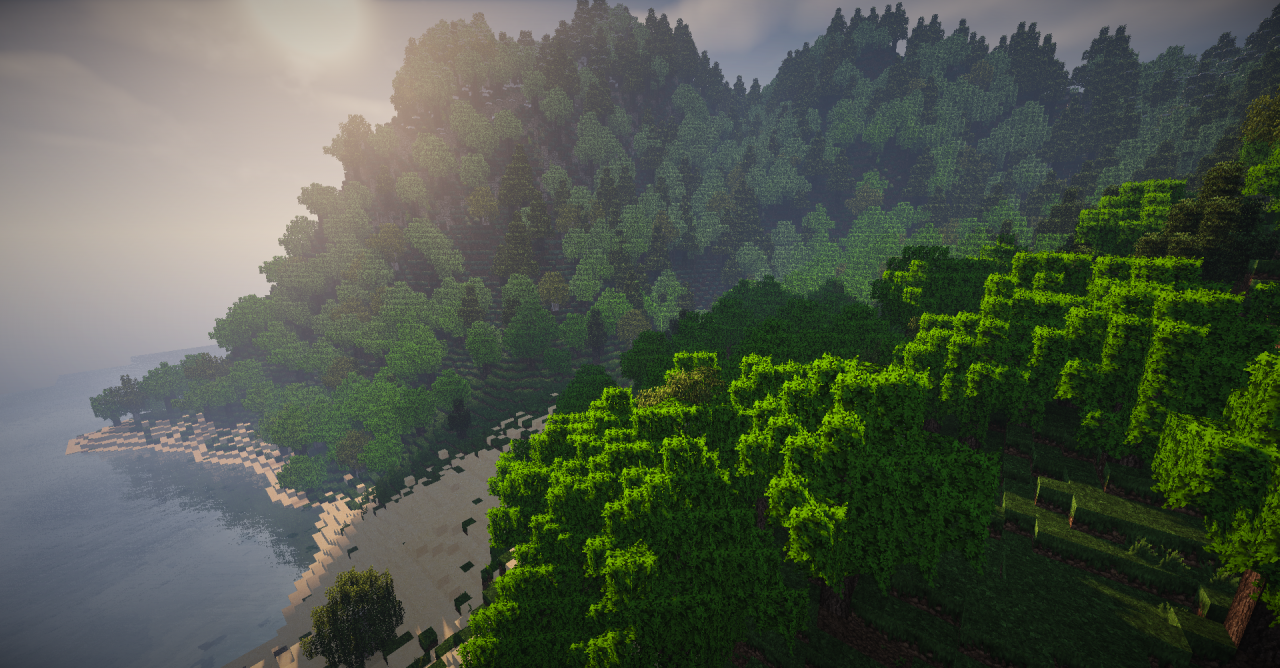 Island Survival 384x384 WIP challenge map Minecraft Map