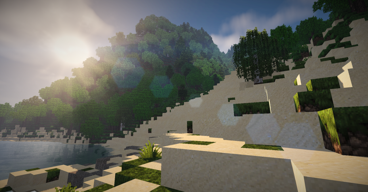 Island Survival 384x384 WIP challenge map Minecraft Map