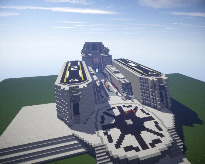 Star Wars: Republic military base Minecraft Map