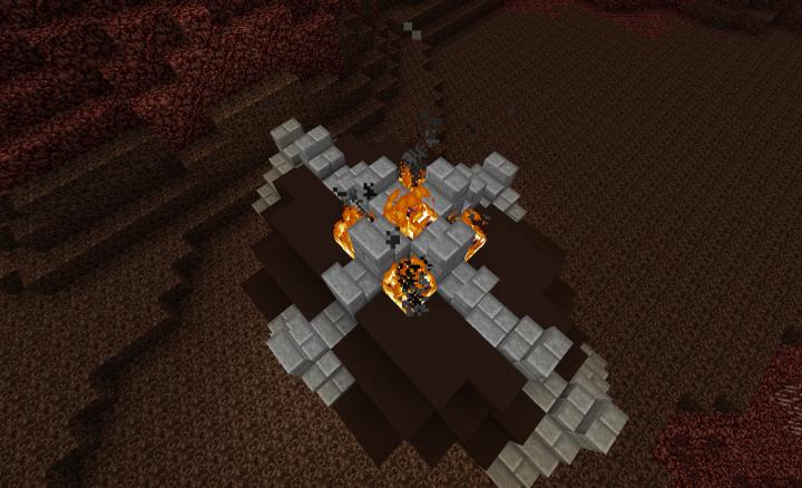 Nether house (demonic nation) Minecraft Map