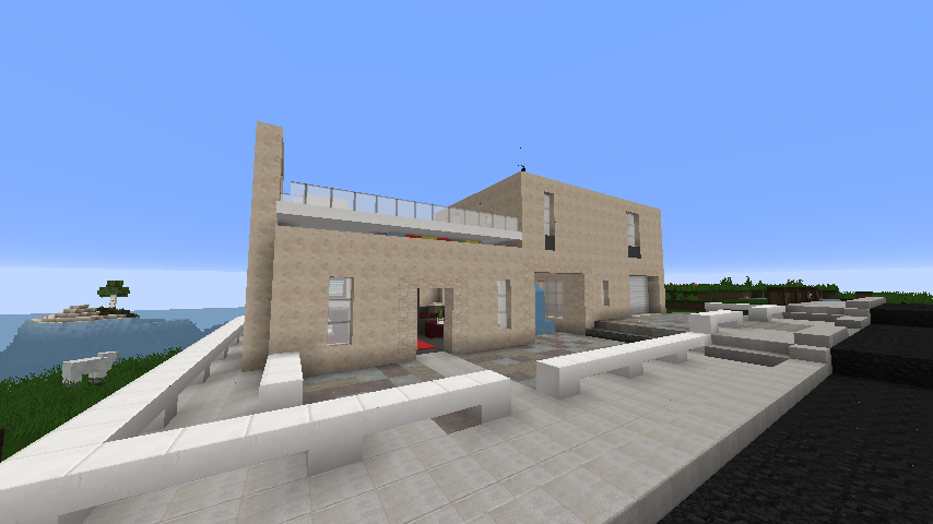 Modern City // Modern House 2 Minecraft Map