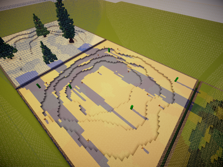 3 PvP/1vs1/Practice Arenas Pack Minecraft Map