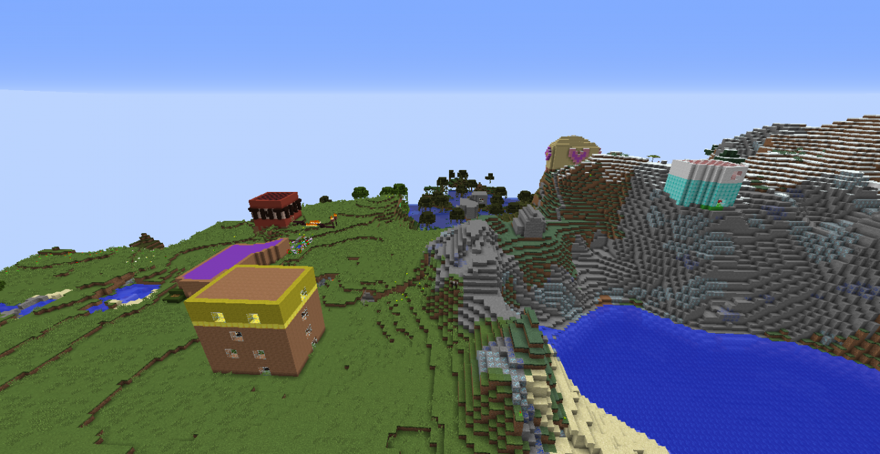 Epic Map For Popularmmos Minecraft Map