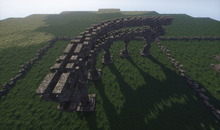 Medieval aqueducts (water bridge) Minecraft Map