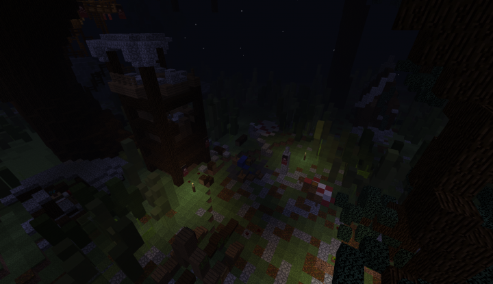 Raided Town - Was "In The Trees" Contest Minecraft Map