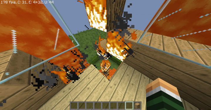 Fire House! Minecraft Map