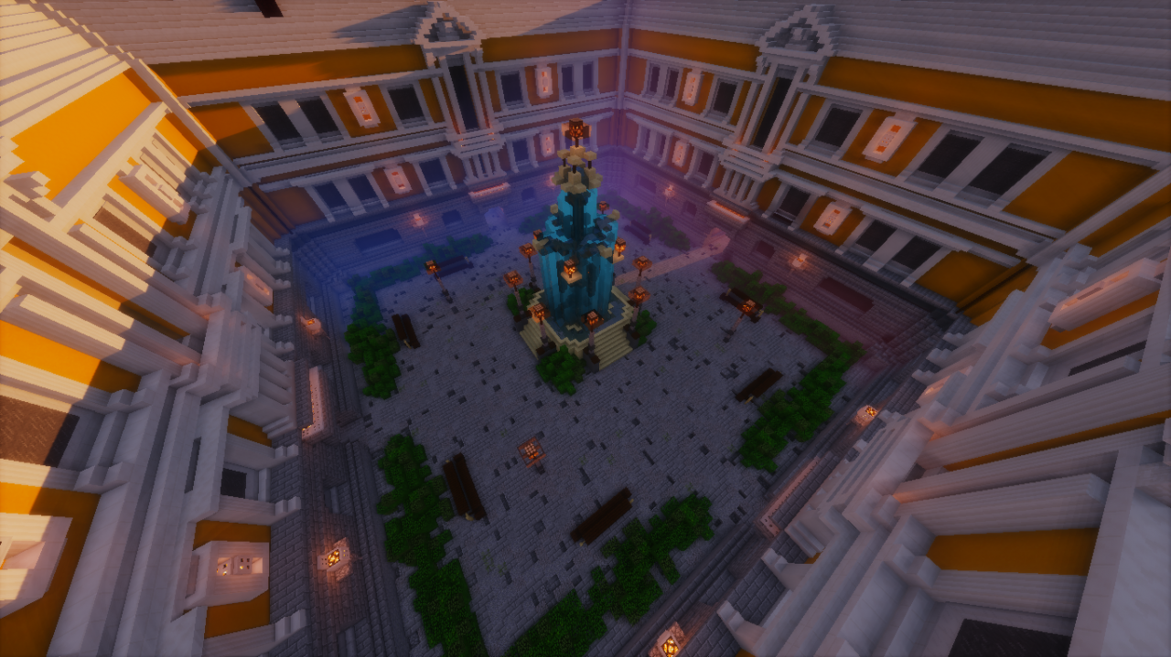 Traditional Courtyard Minecraft Map