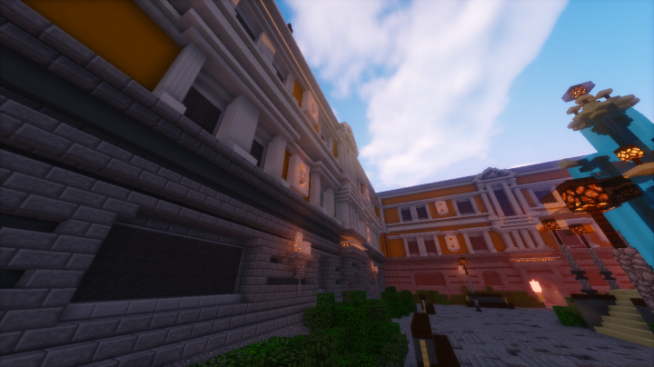 Traditional Courtyard Minecraft Map