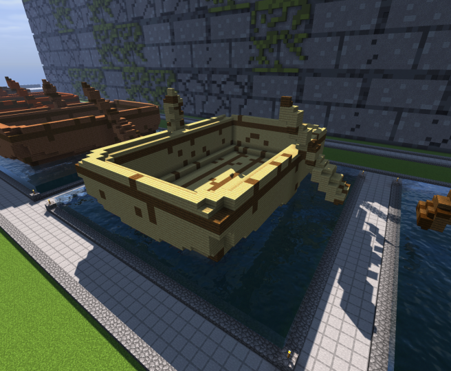 3D pixelart Boats - [High Detail] Minecraft Map