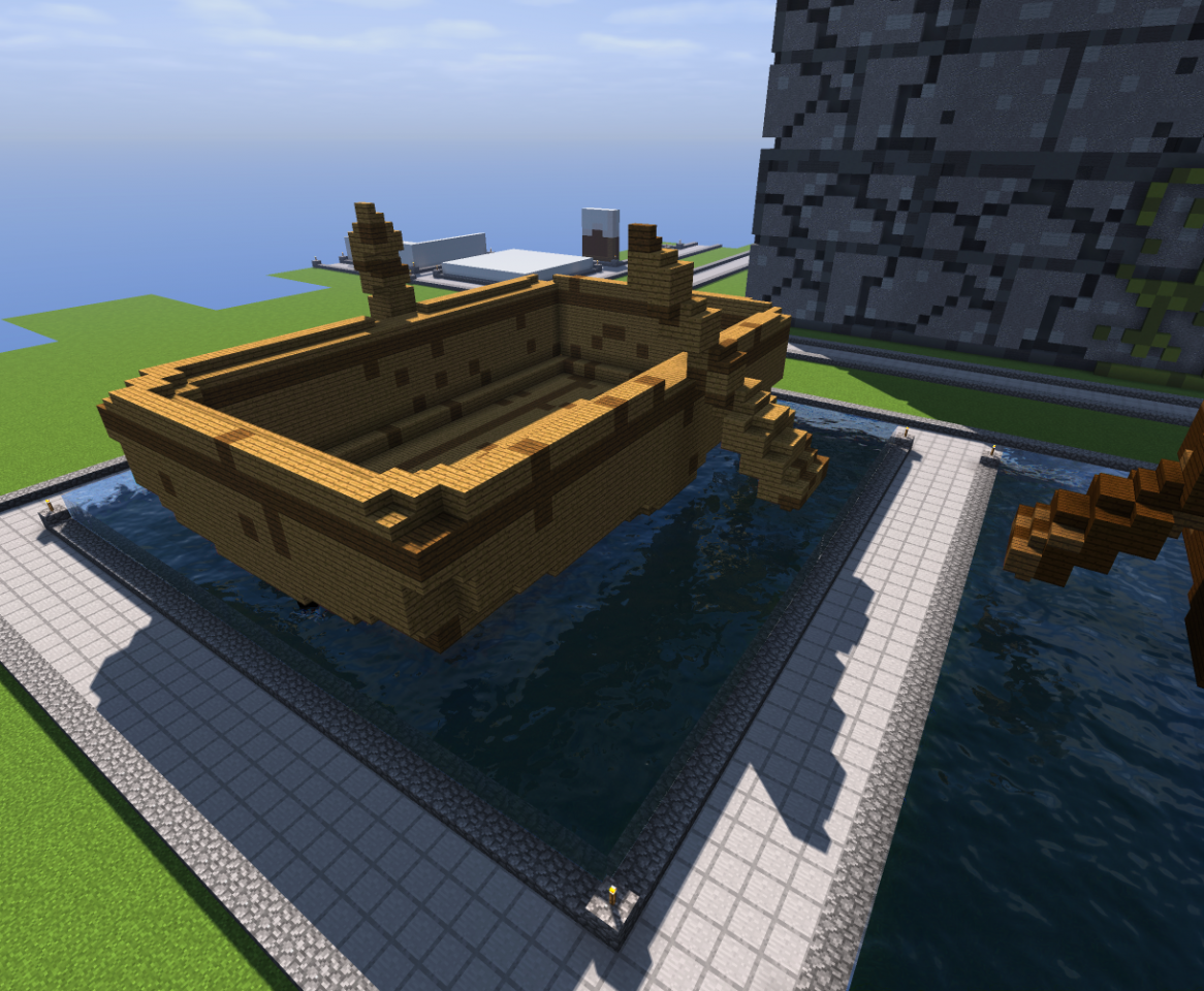 3D pixelart Boats - [High Detail] Minecraft Map