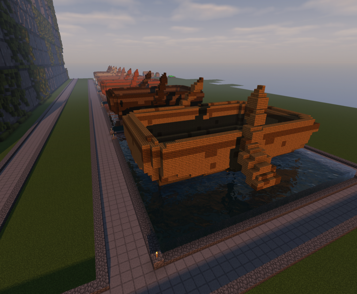 3D pixelart Boats - [High Detail] Minecraft Map