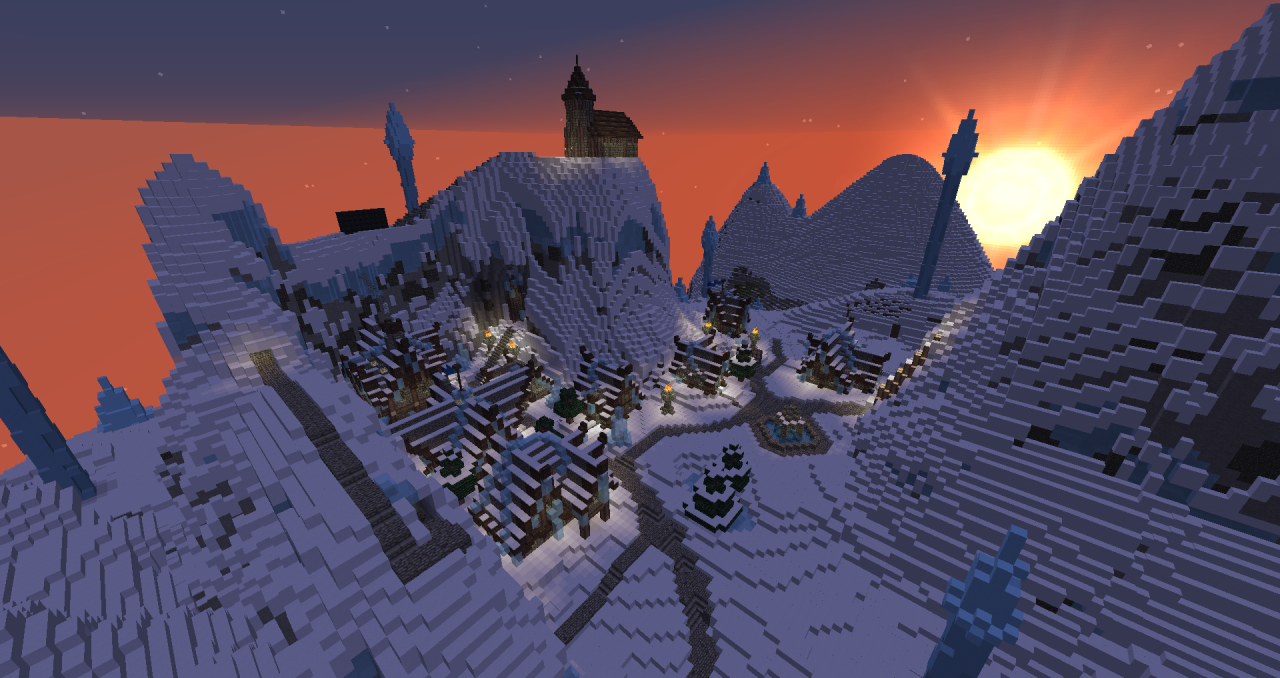 Rampage211's server map Minecraft Map