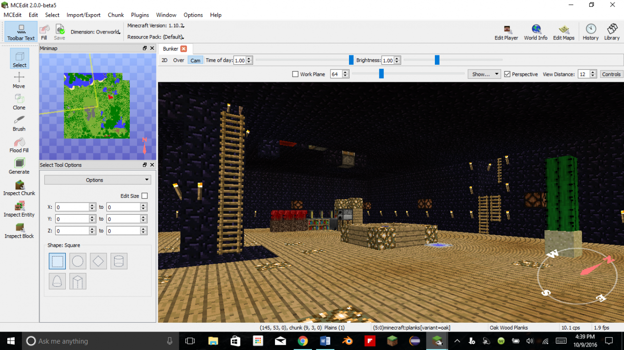 Indestructible Redstone Underground Bunker Minecraft Map
