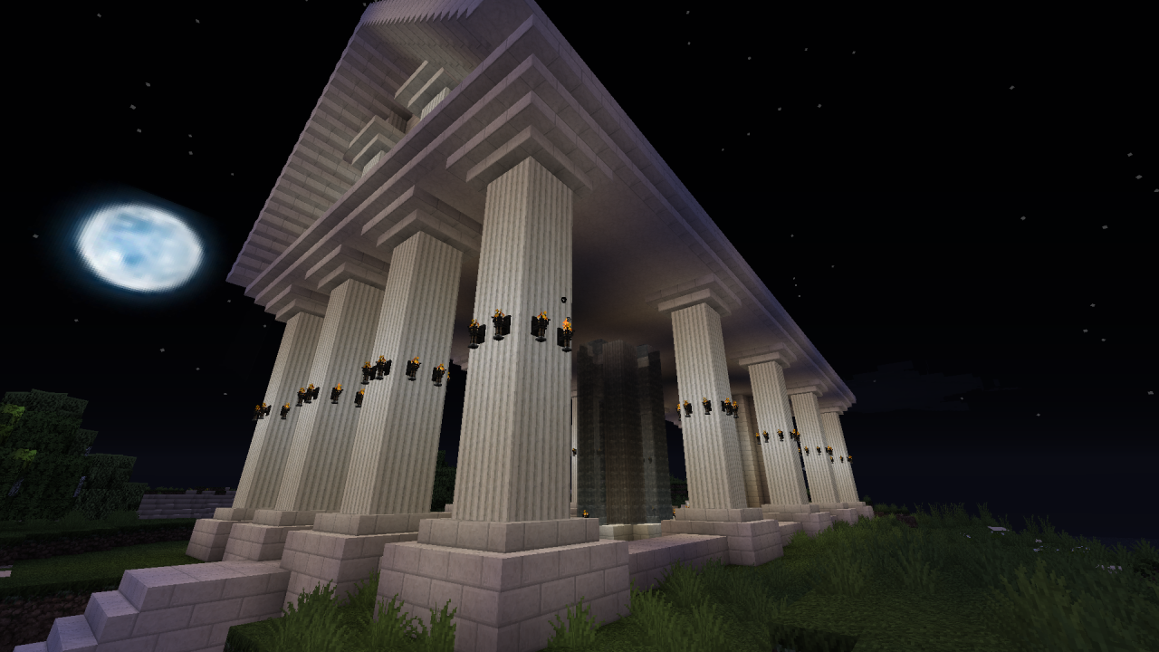 Ancient Greek Structure Minecraft Map