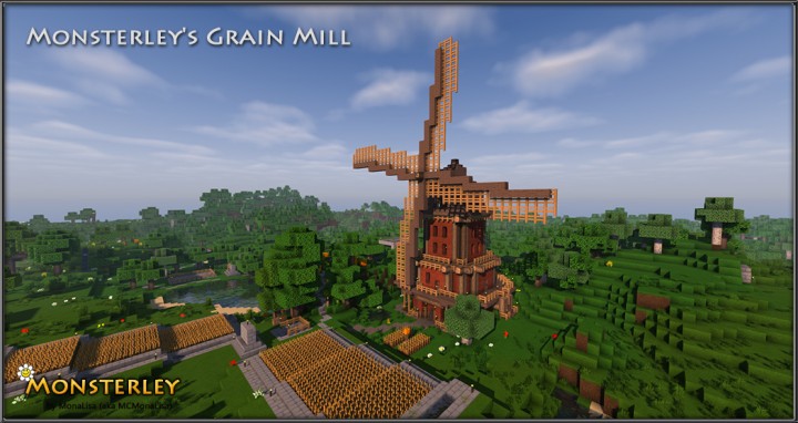 Monsterley's Grain Mill Minecraft Map