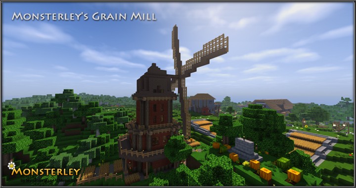 Monsterley's Grain Mill Minecraft Map