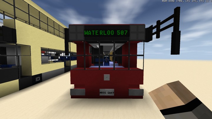 Mercedes Benz Citaro G Minecraft Map