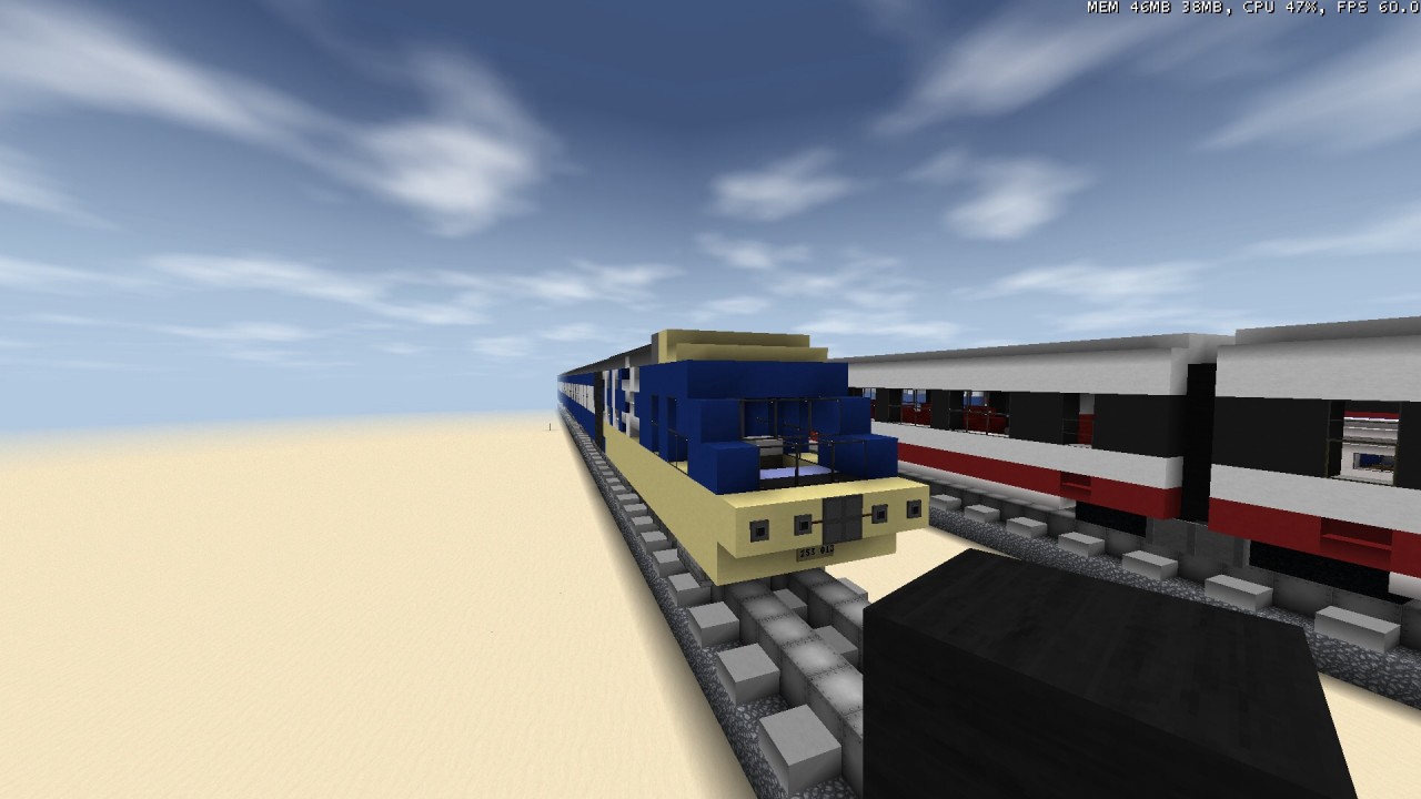 BR Class 43 HST (Intercity 125) Minecraft Map