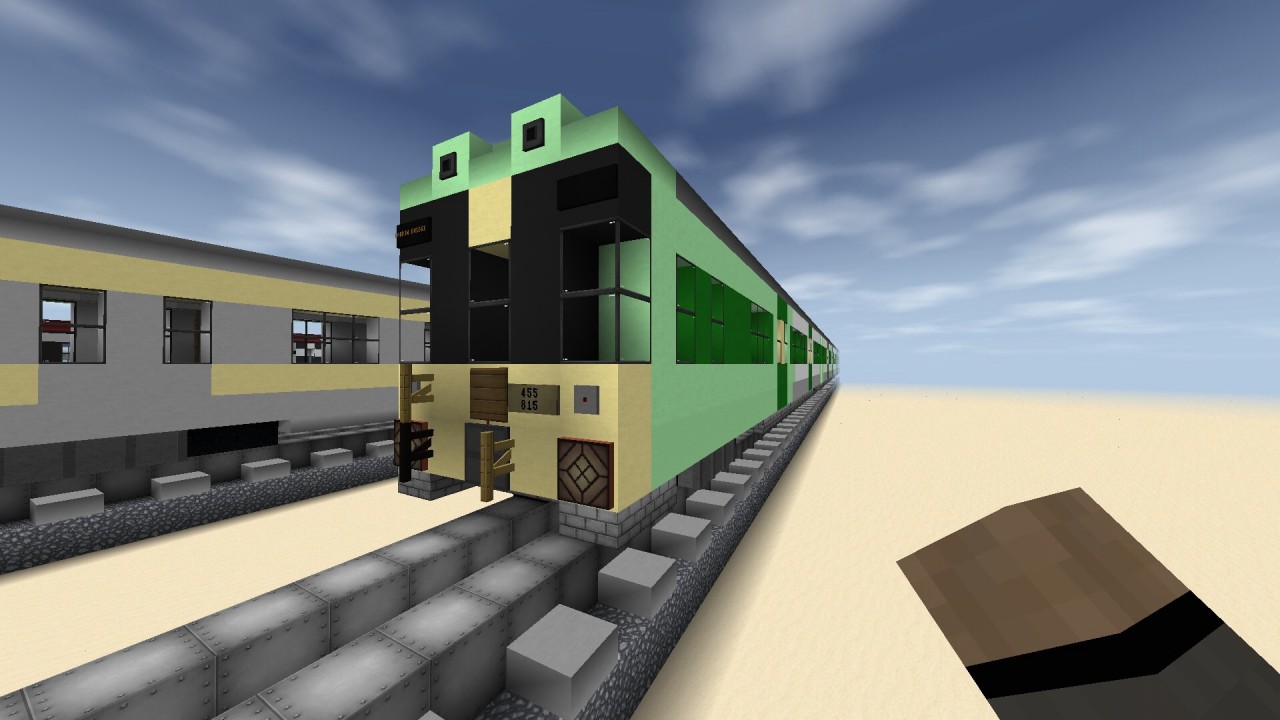BR Class 455 Minecraft Map