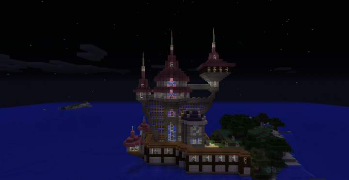 Magus Purpura Purple Magical Kingdom Minecraft Map