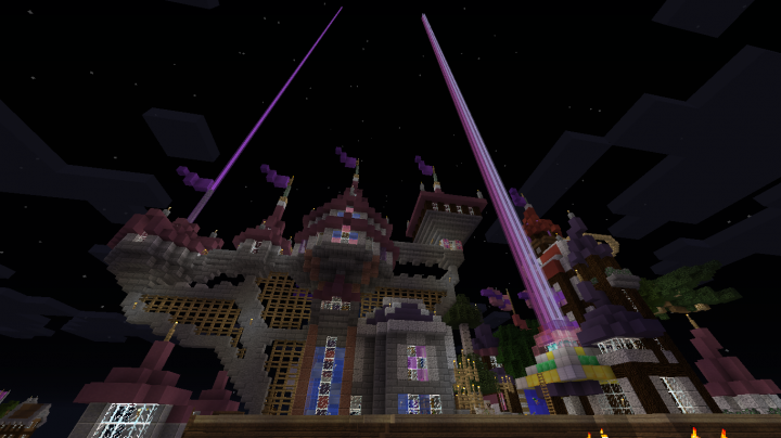 Magus Purpura Purple Magical Kingdom Minecraft Map