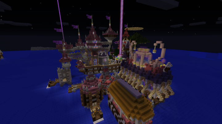 Magus Purpura Purple Magical Kingdom Minecraft Map