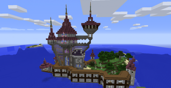 Magus Purpura Purple Magical Kingdom Minecraft Map