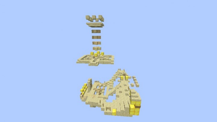 Egypt Style waiting spawn Minecraft Map