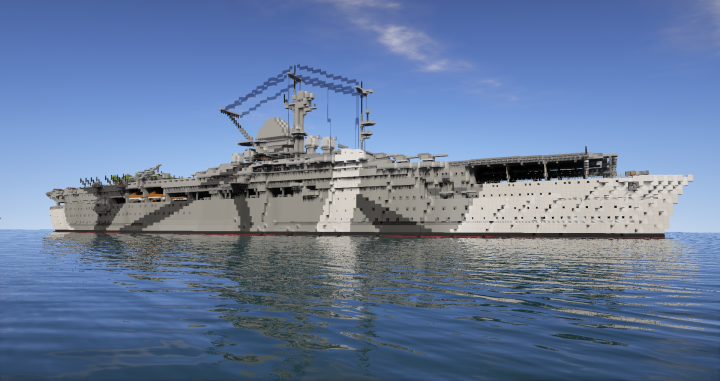 DKM Graf Zeppelin 1:1 Minecraft Map