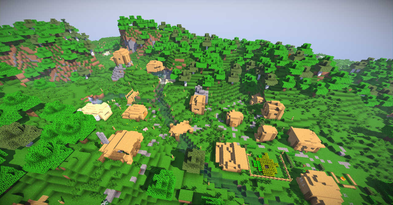 Village Building Minecraft Map