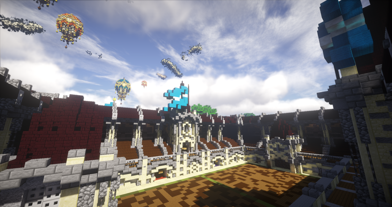 Spawn Build Hellominecraft Minecraft Map