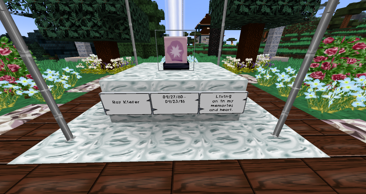 Memorial for a dear friend. Minecraft Map