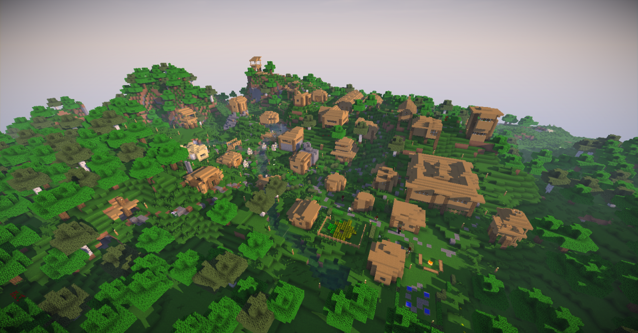 Village Building Minecraft Map