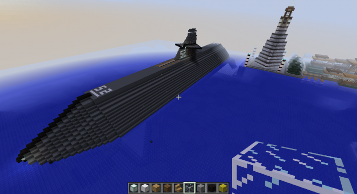 Submarine Minecraft Map