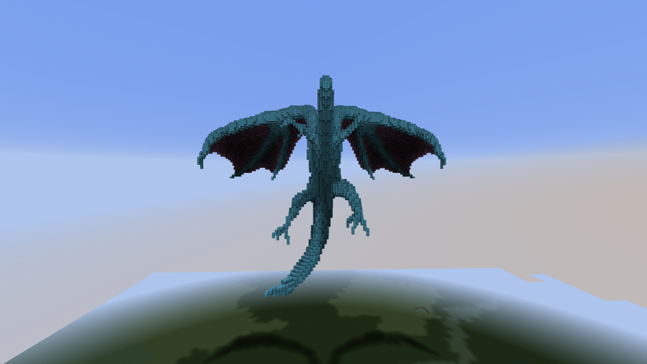 The Dragon Gleadr Minecraft Map