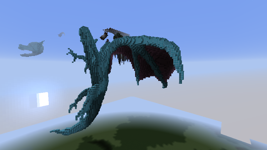 The Dragon Gleadr Minecraft Map