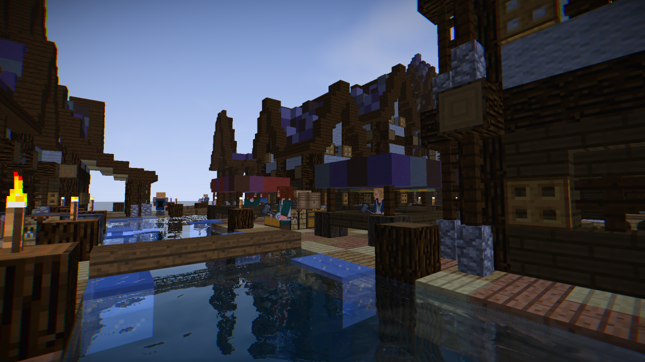 The Battle of 4 Armies and 1 King Minecraft Map