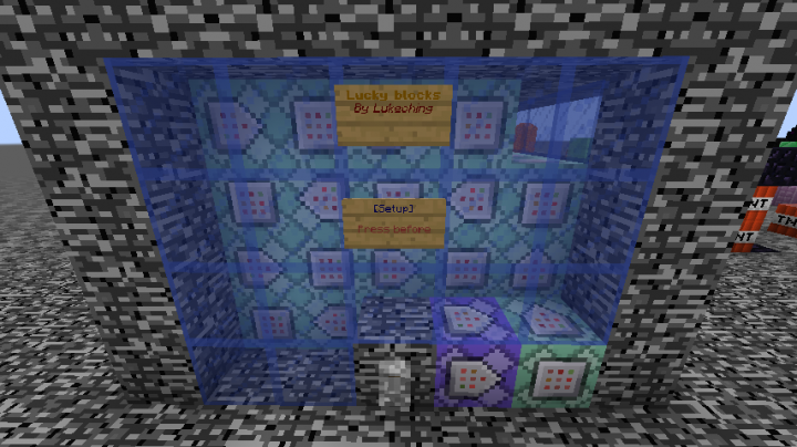 Lucky blocks in 1.11! Minecraft Map