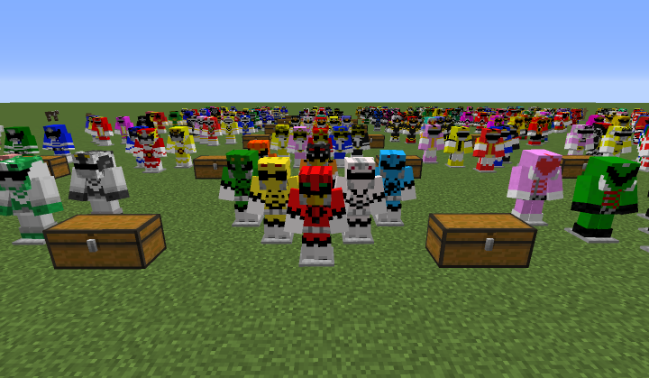 Super Sentai Tamashii (OptiFine 1.12 HD U C5 pre) Minecraft Texture Pack