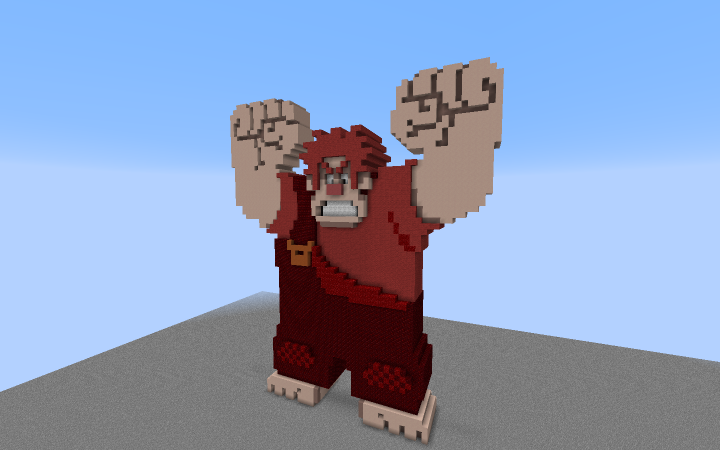 Wreck-It Ralph | 3D 8-Bit Minecraft Map