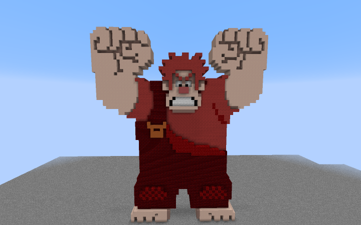 Wreck-It Ralph | 3D 8-Bit Minecraft Map