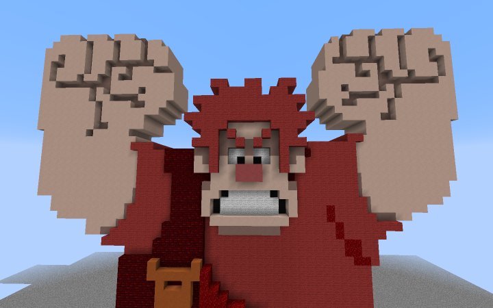 Wreck-It Ralph | 3D 8-Bit Minecraft Map