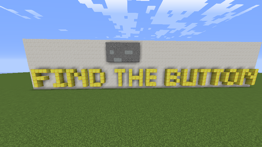 Find the button (15 levels Minecraft Map