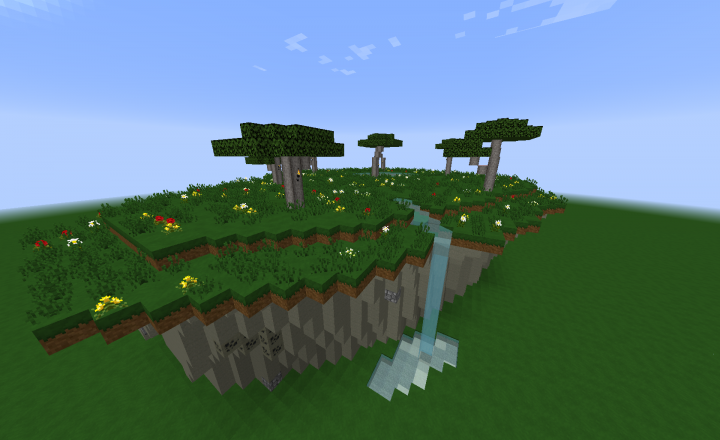 Realistic Mountain. Minecraft Map